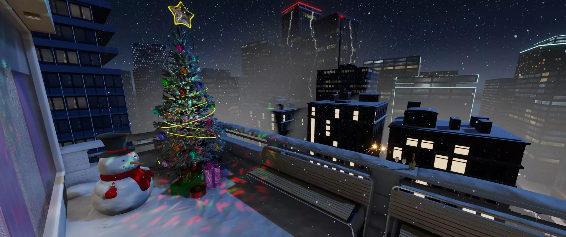 Winter Vacation – Hotel Room - 3DXChat Store