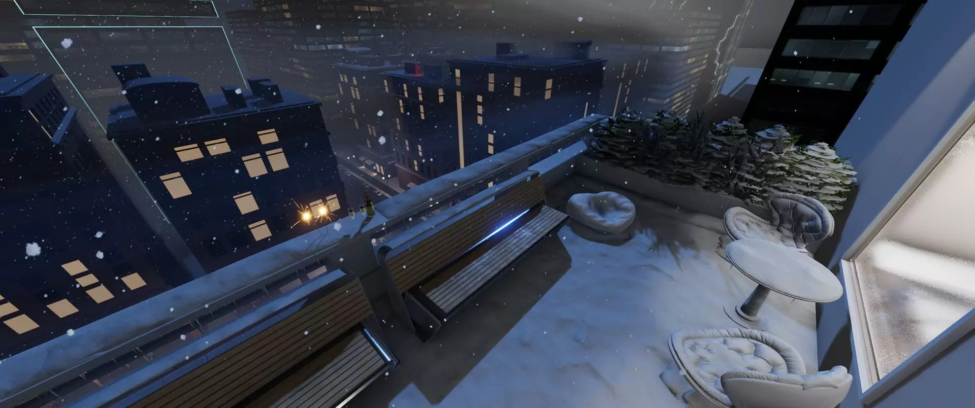 Winter Vacation – Hotel Room - 3DXChat Store