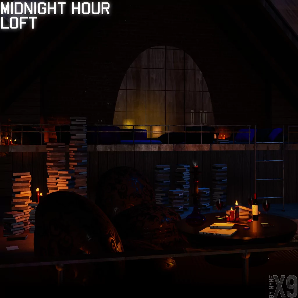 X9 – Midnight Hour Loft - 3DXChat Store