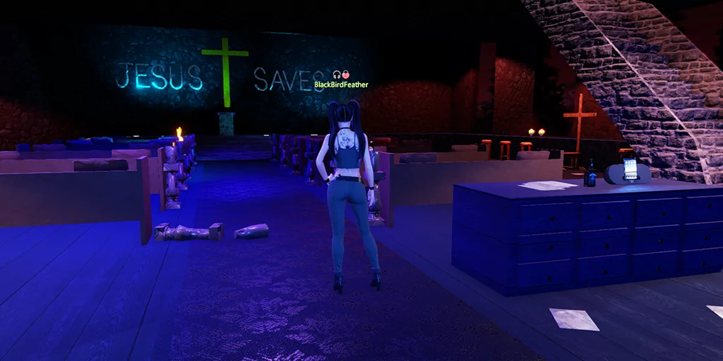 Sinners Church by BlackBird - 3DXChat Store
