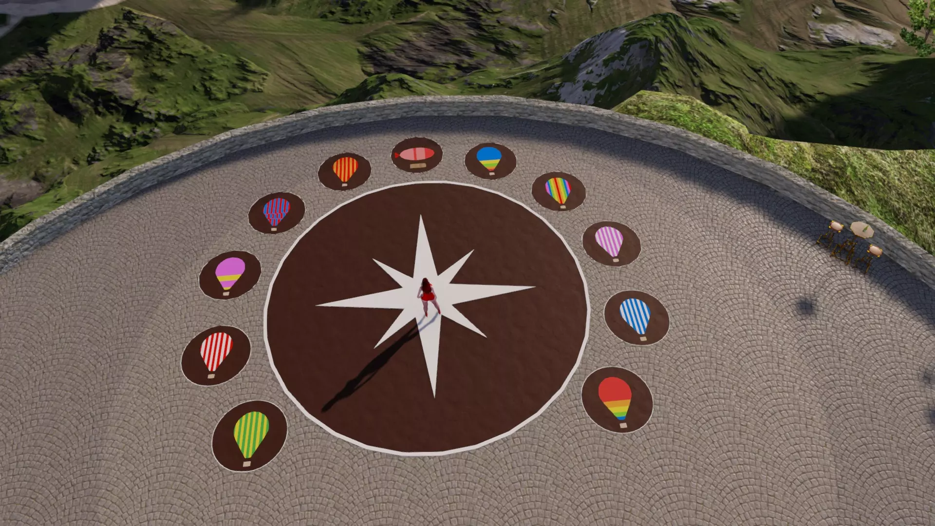 Hot Air Balloons Station by Queen - 3DXChat Store